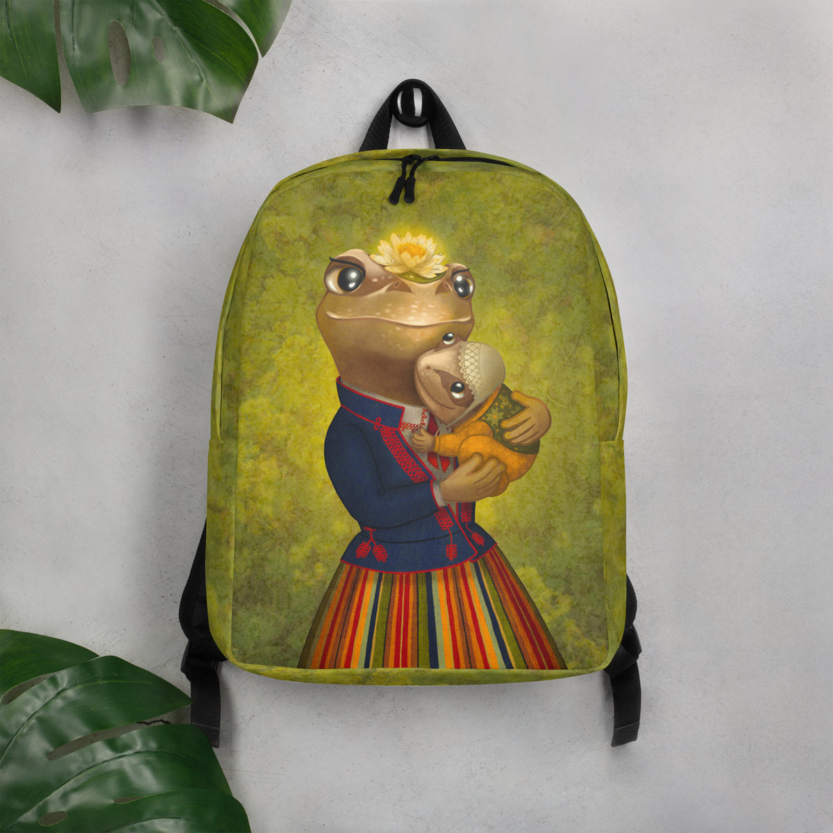 Backpack "Child of a frog is a frog" (Frogs) – Lucky Laika